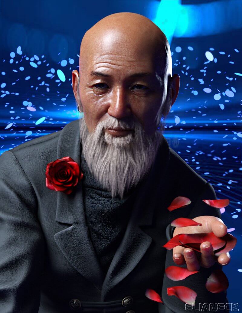 Mr.Woo 3D Render, Digital Art by elianeck