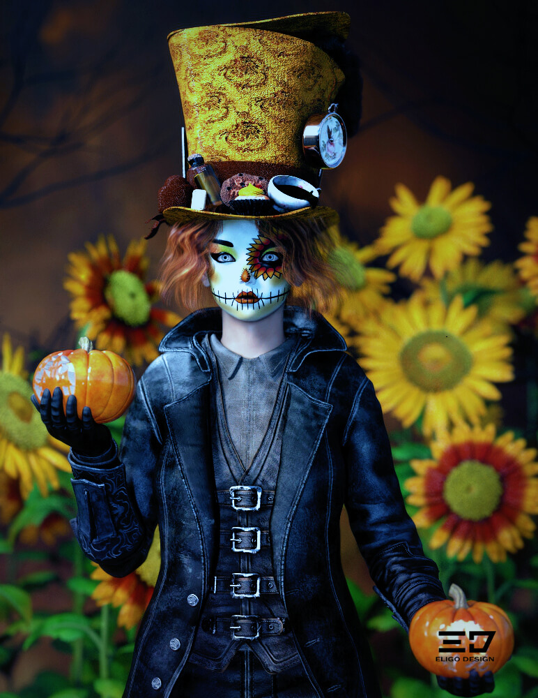 Scarecrow 3D Render, Digital Art by eligodesign