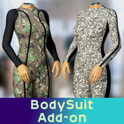 EliteDZ_Full Bodysuit Add-On Free Daz Content by EliteDZ