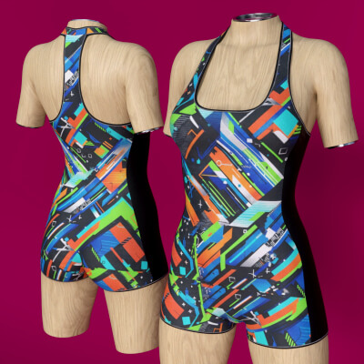 EliteDZ_Wrestling Singlet G8F(Texture Free Expansion) - Free Daz ...