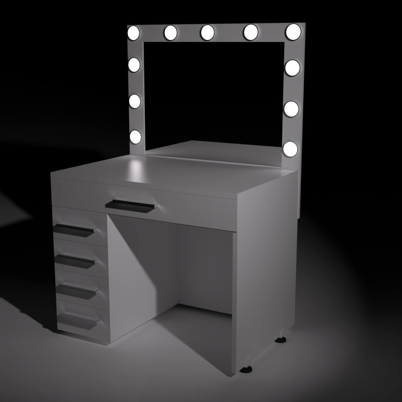 Free Modern Dressing Tables for DAZ3D - Free Daz Content by EliteDZ