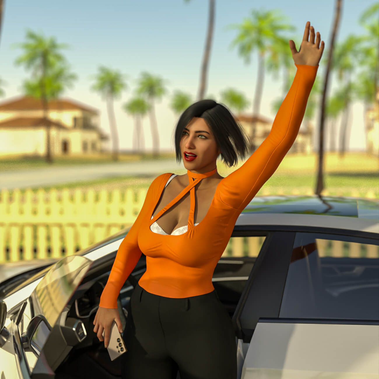 Open-Neck Shirt for G8F Daz Content by EliteDZ