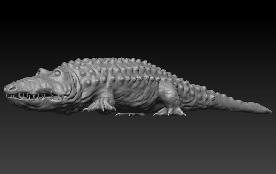 Alligator - 3D Model by elitemodelry