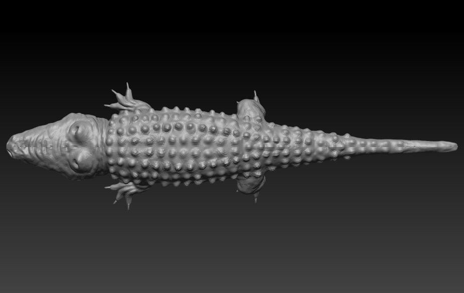 Alligator - 3D Model by elitemodelry