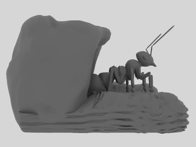 Ant - 3D Model by elitemodelry