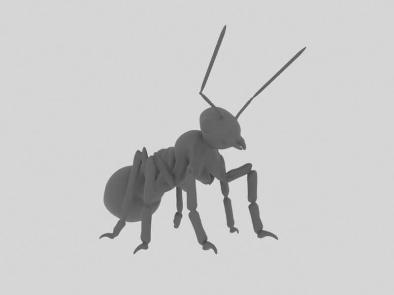 Ant - 3D Model by elitemodelry