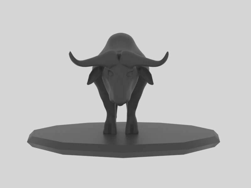 Buffalo - 3D Model by elitemodelry
