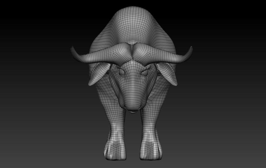 Buffalo - 3D Model by elitemodelry