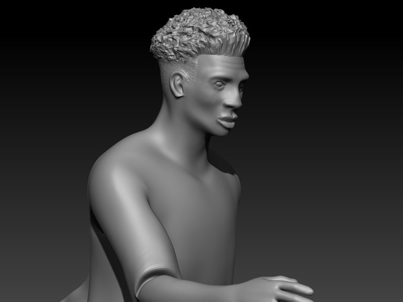 Bukayo Saka - 3D Model by elitemodelry