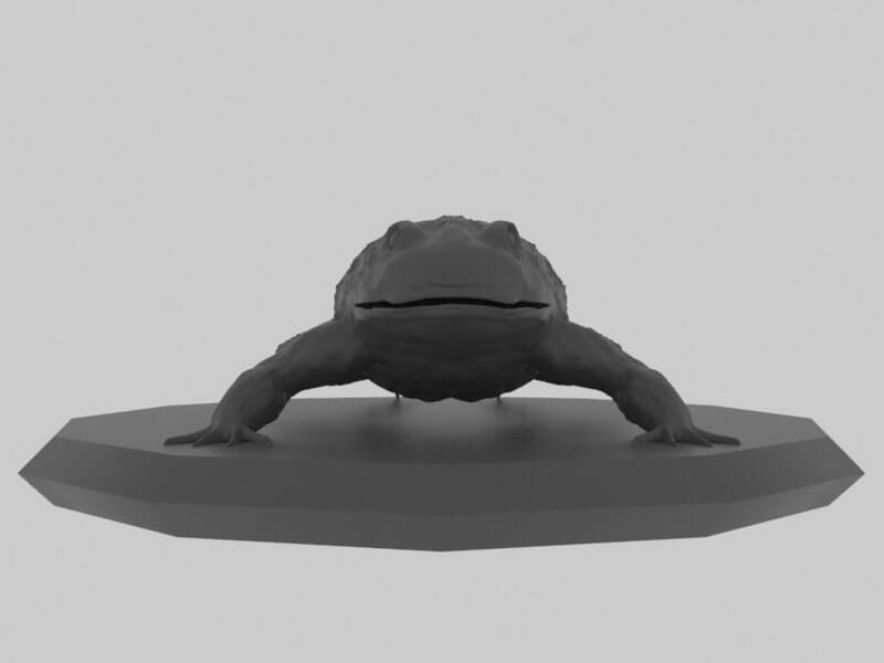 Bullfrog - 3D Model by elitemodelry