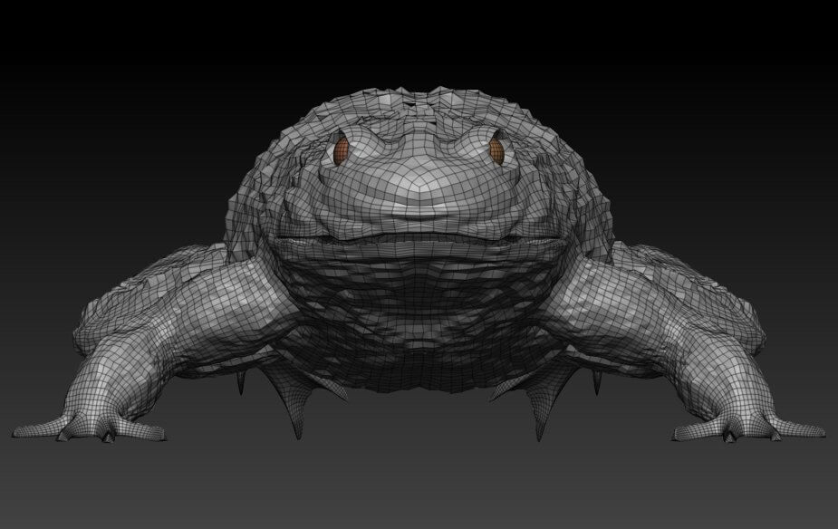Bullfrog - 3D Model by elitemodelry