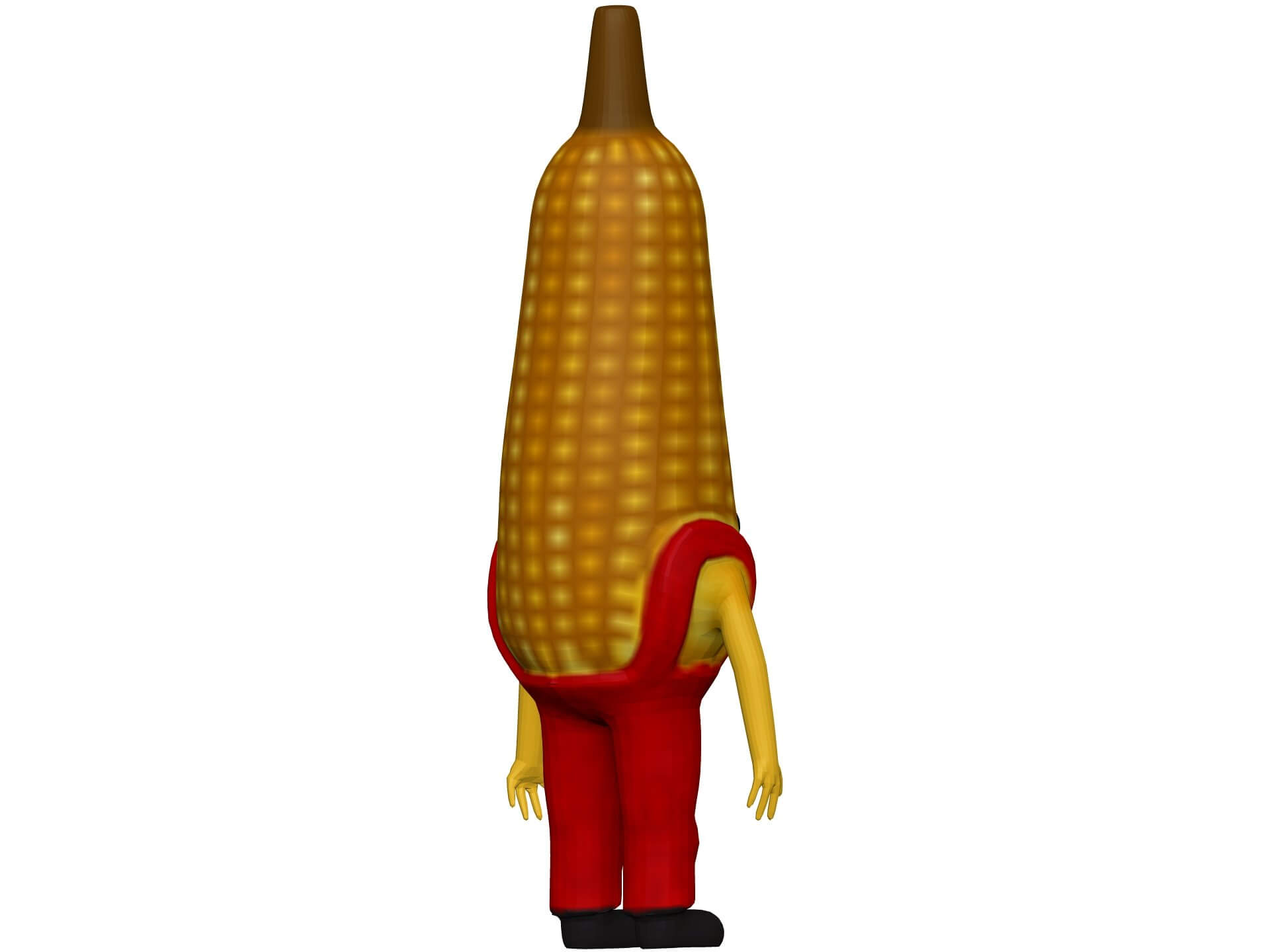 Cartoon Corn - 3D Model by elitemodelry