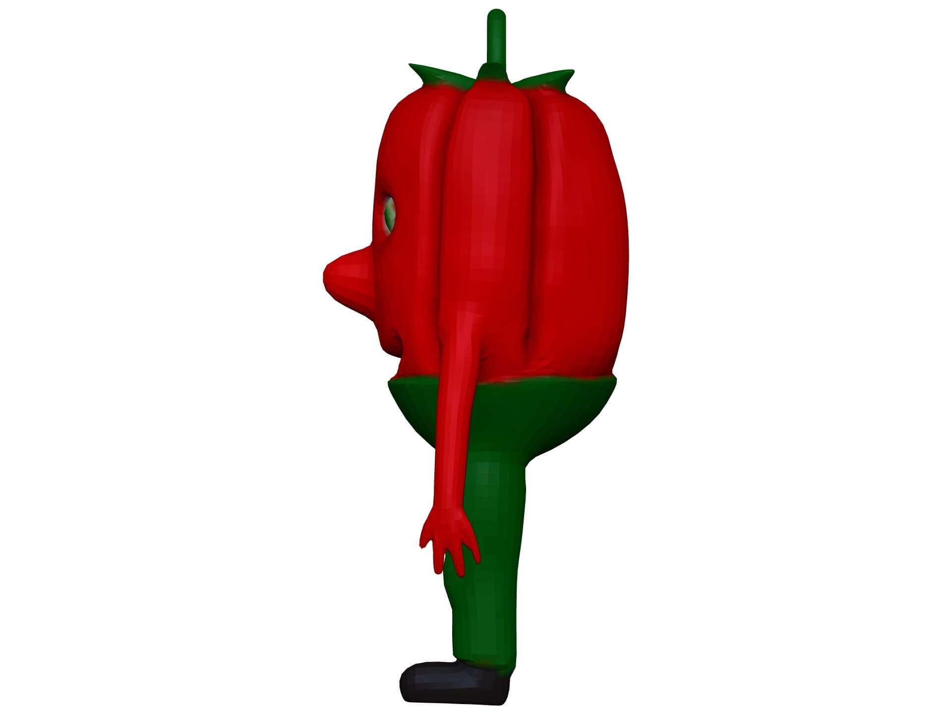 Cartoon Pepper - 3D Model by elitemodelry