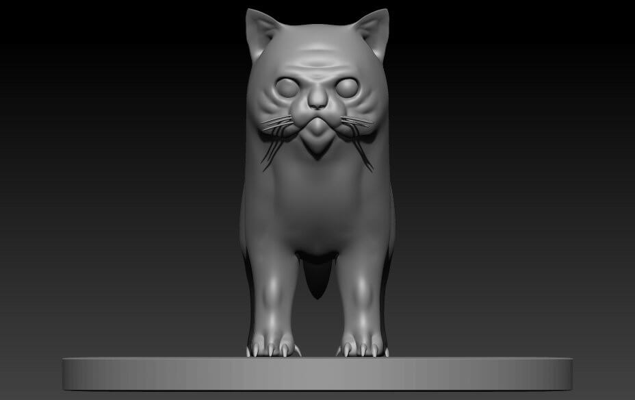 Cat - 3D Model by elitemodelry