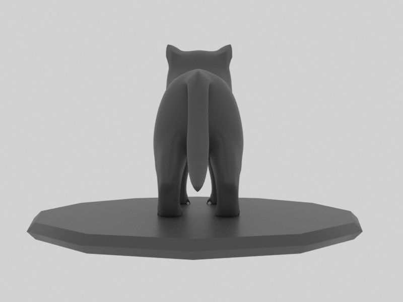 Cat - 3D Model by elitemodelry