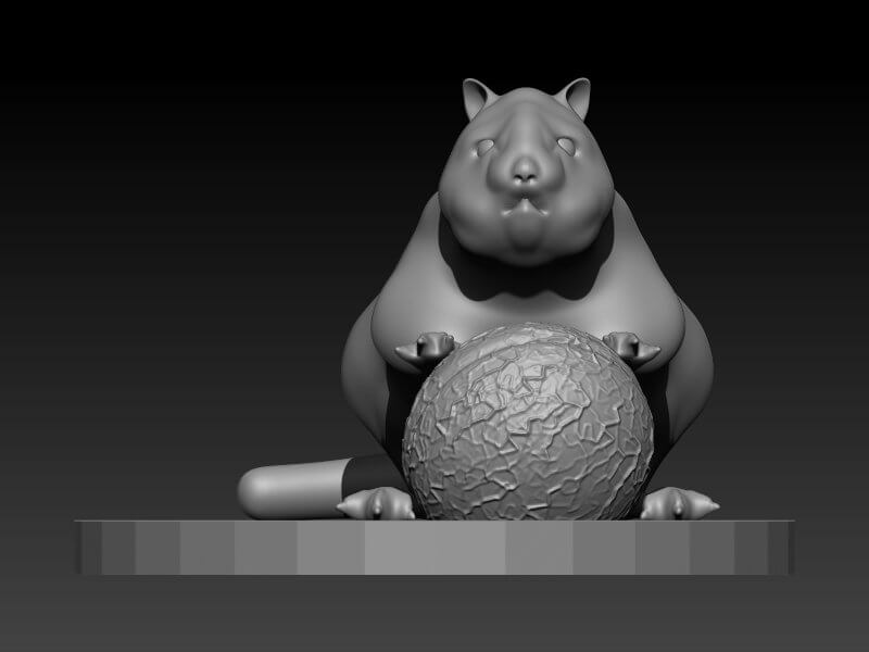 Chipmunk - 3D Model by elitemodelry