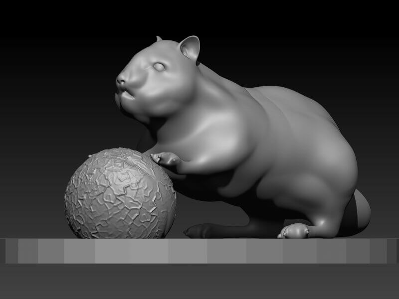 Chipmunk - 3D Model by elitemodelry