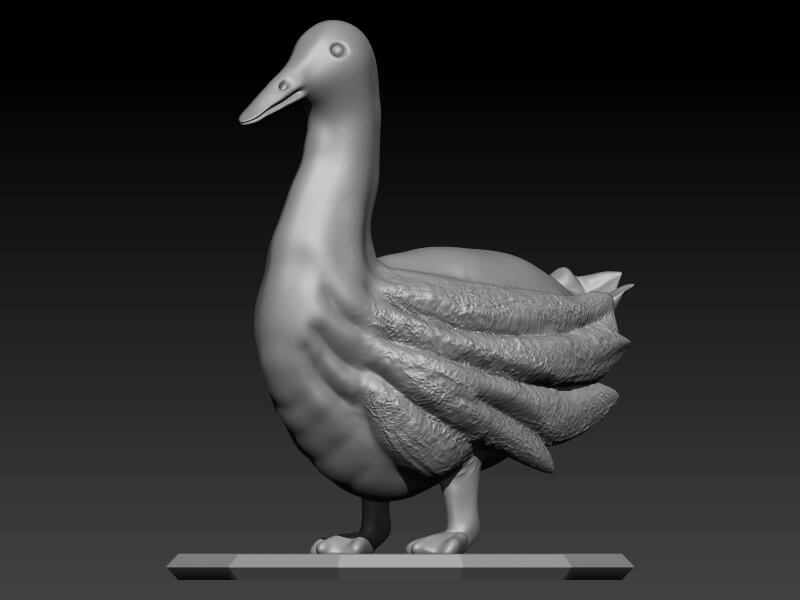 Duck - 3D Model by elitemodelry