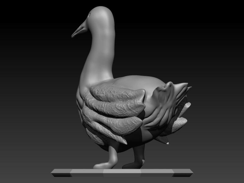 Duck - 3D Model by elitemodelry