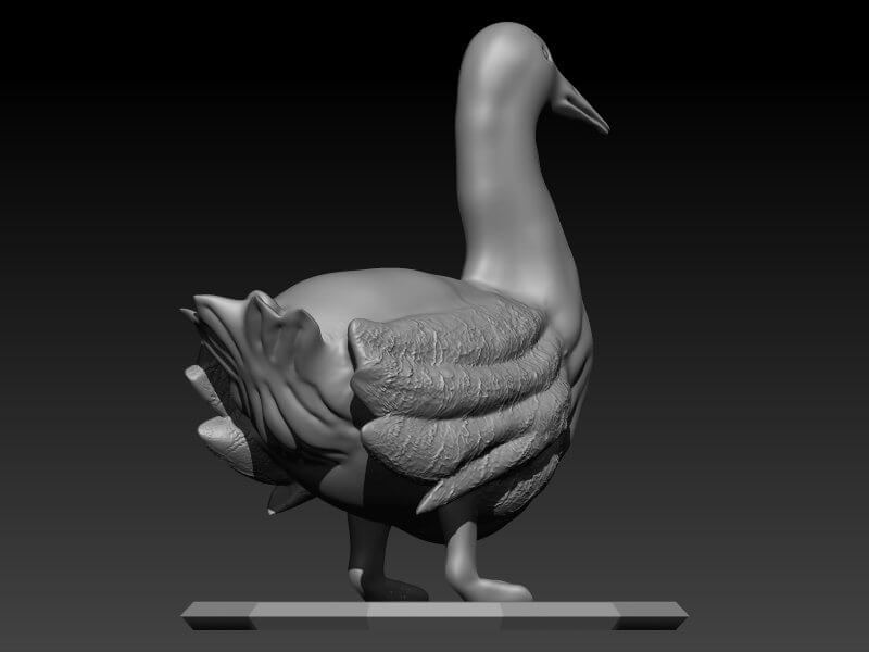 Duck - 3D Model by elitemodelry