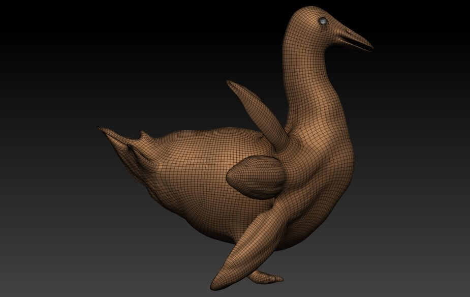 Duck - 3D Model by elitemodelry
