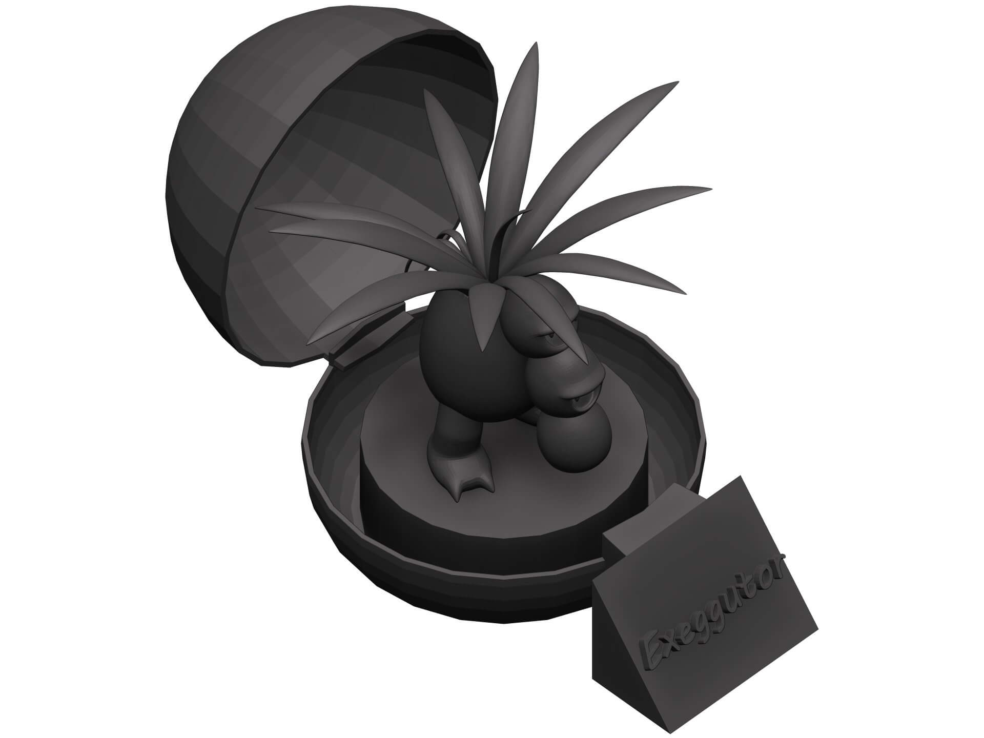 Exeggutor - 3D Model by elitemodelry