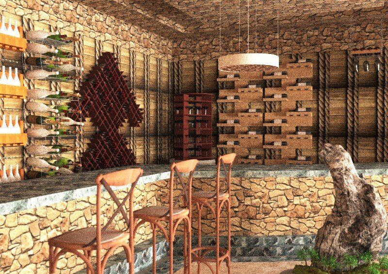 Bar 3D Render, Digital Art by elitemodelry