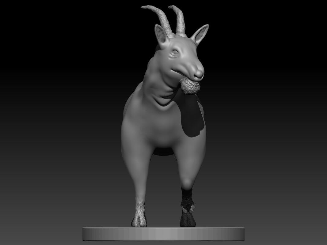 Goat - 3D Model by elitemodelry