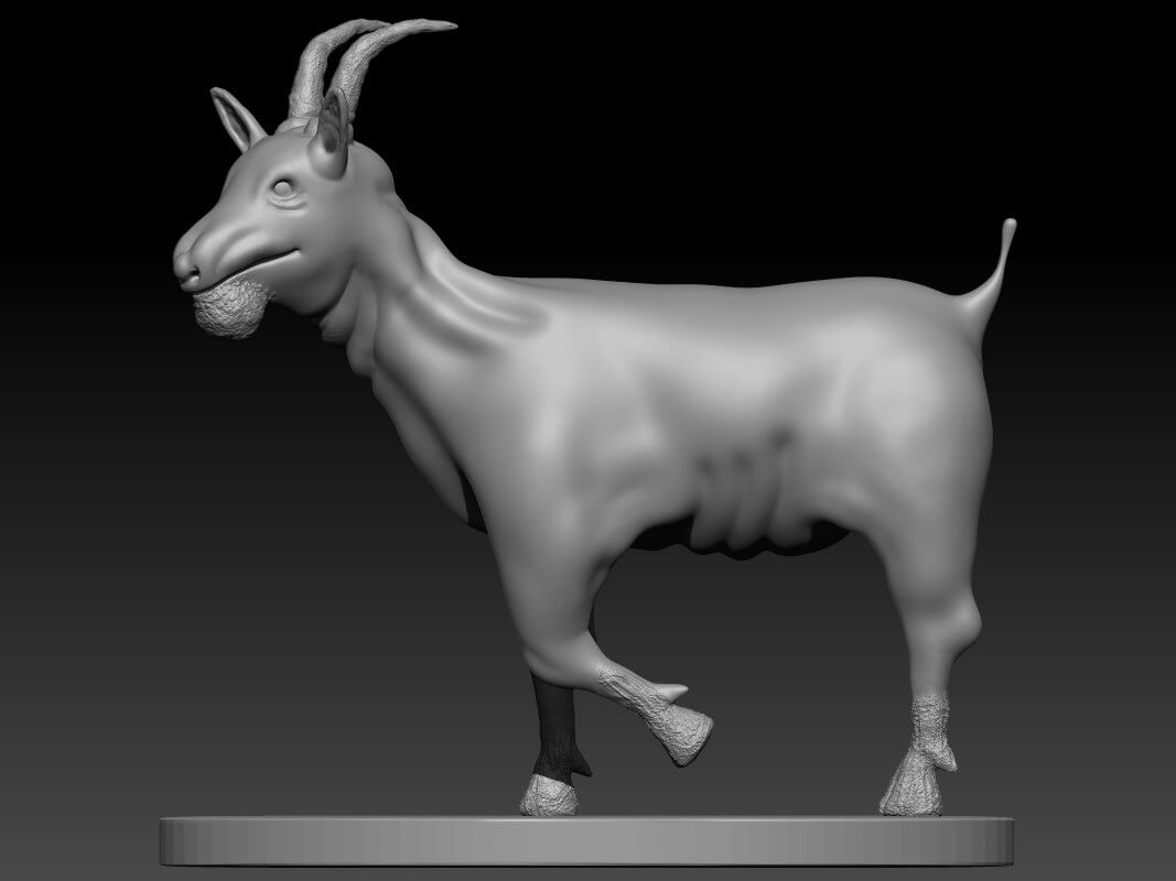 Goat - 3D Model by elitemodelry