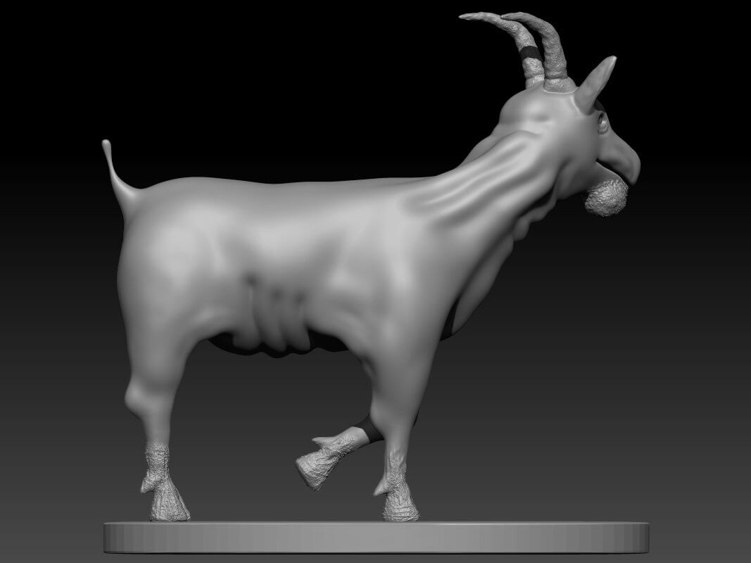 Goat - 3D Model by elitemodelry