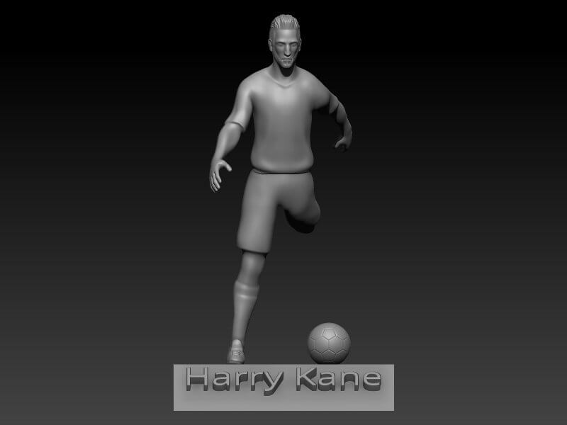 Harry Kane - 3D Model by elitemodelry
