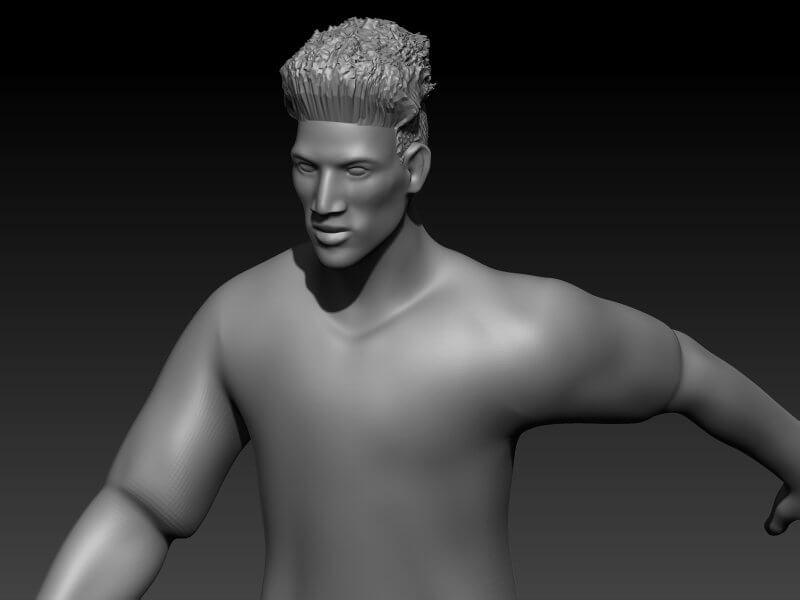 Kingsley Coman - 3D Print Model by elitemodelry