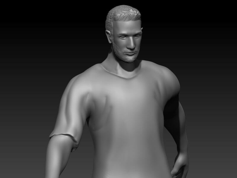 Koke - 3D Model by elitemodelry