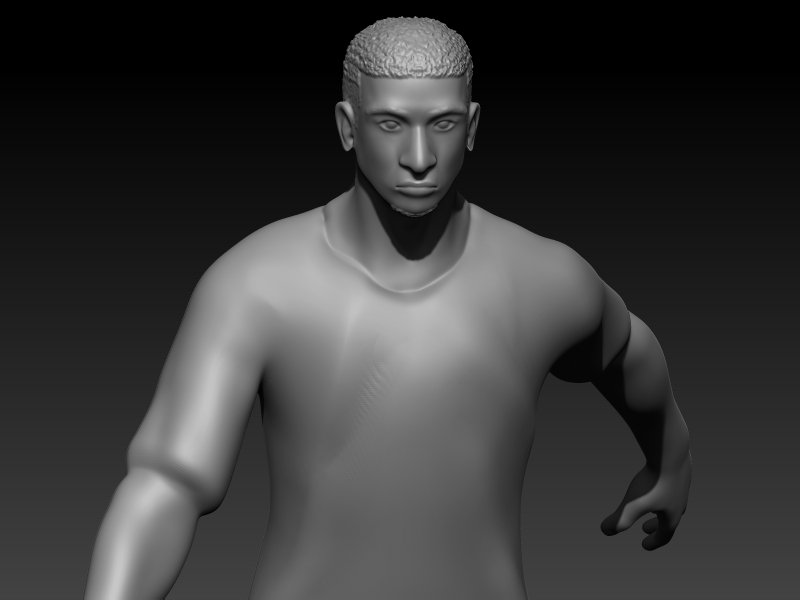 Kylian Mbappe - 3D Model by elitemodelry