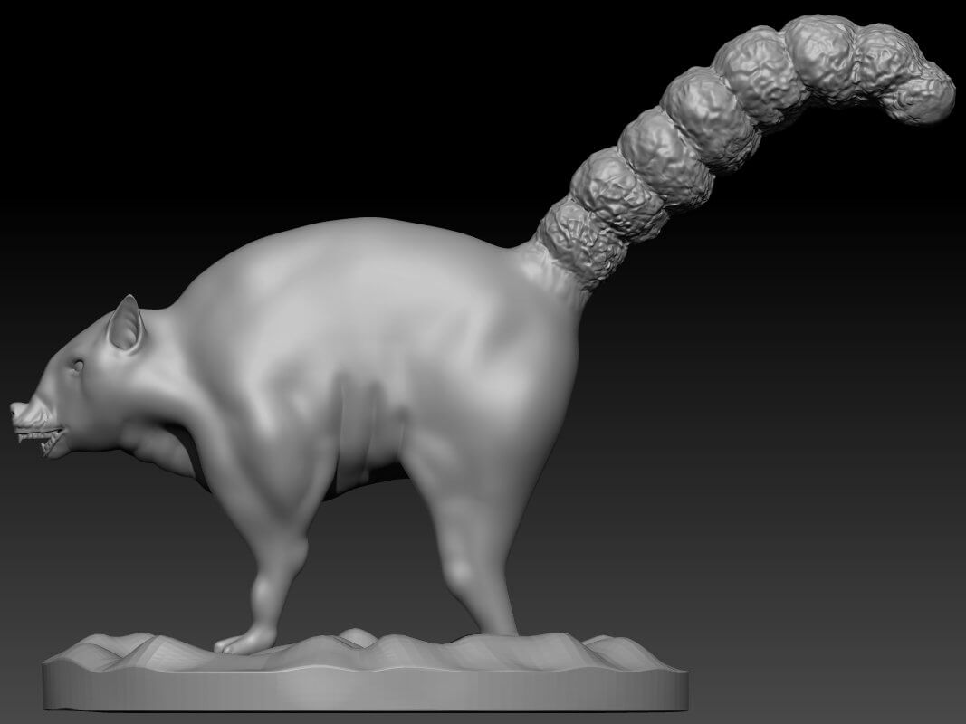 Lemur - 3D Model by elitemodelry