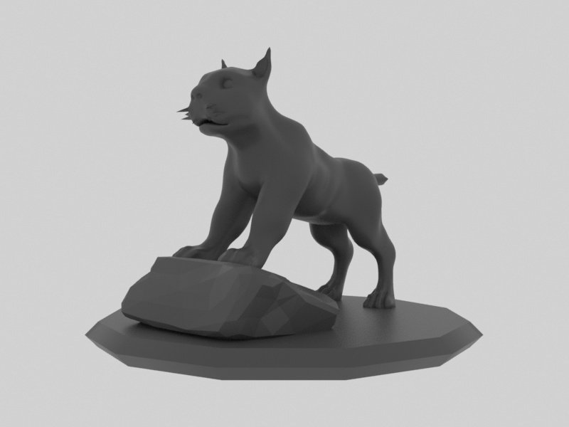 Lynx - 3D Model by elitemodelry