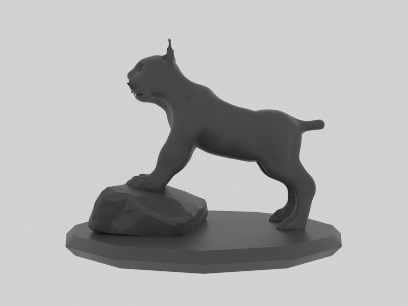 Lynx - 3D Model by elitemodelry