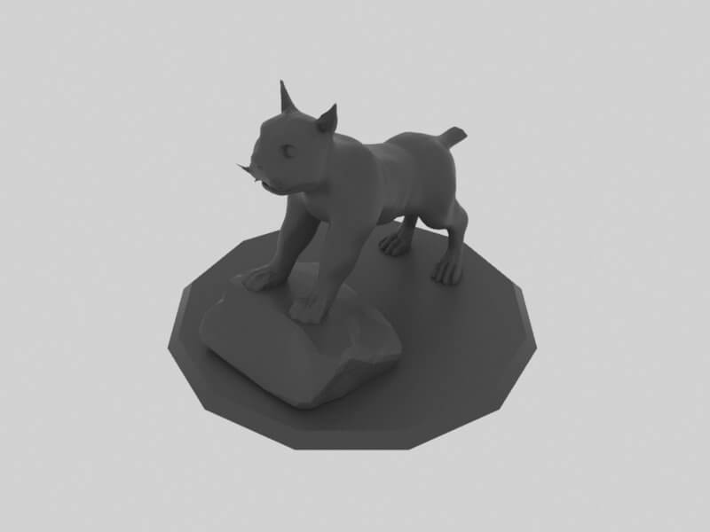 Lynx - 3D Model by elitemodelry