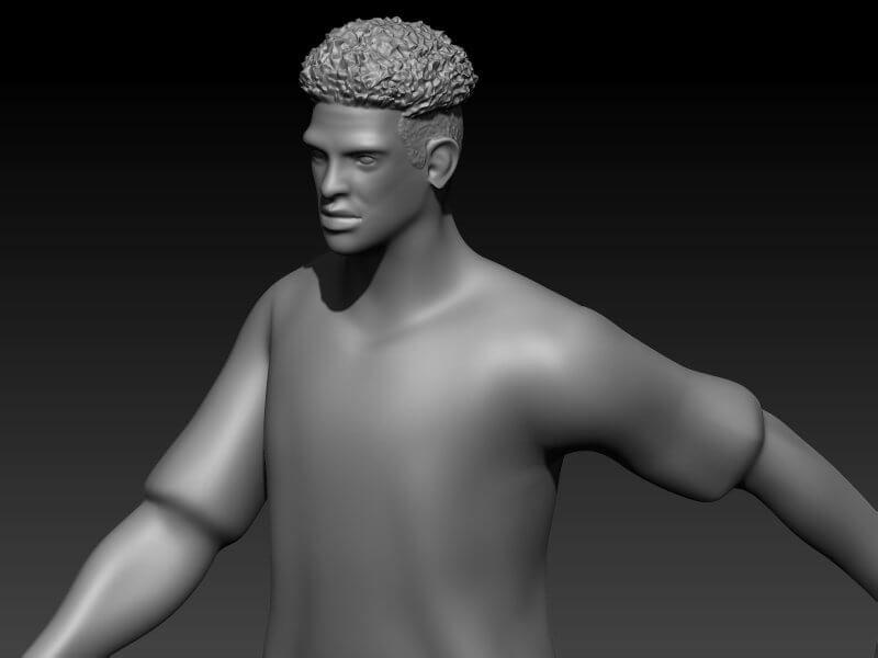 Marcus Rashford - 3D Print Model by elitemodelry