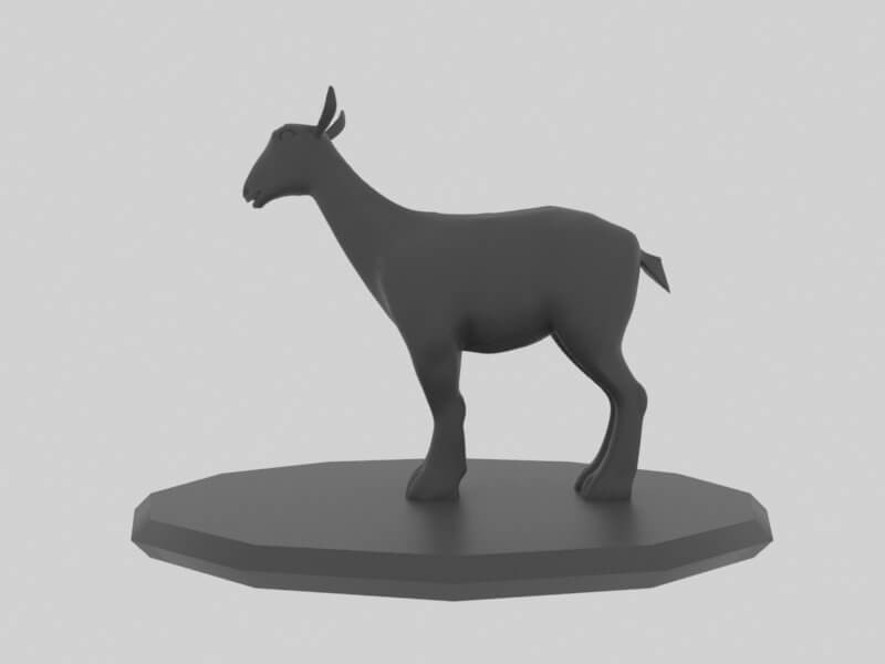 Markhor - 3D Model by elitemodelry