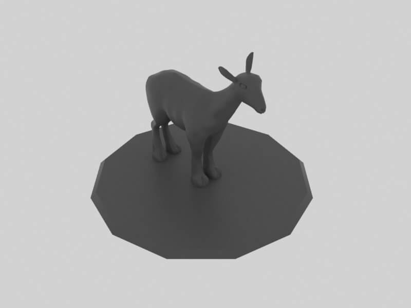 Markhor - 3D Model by elitemodelry