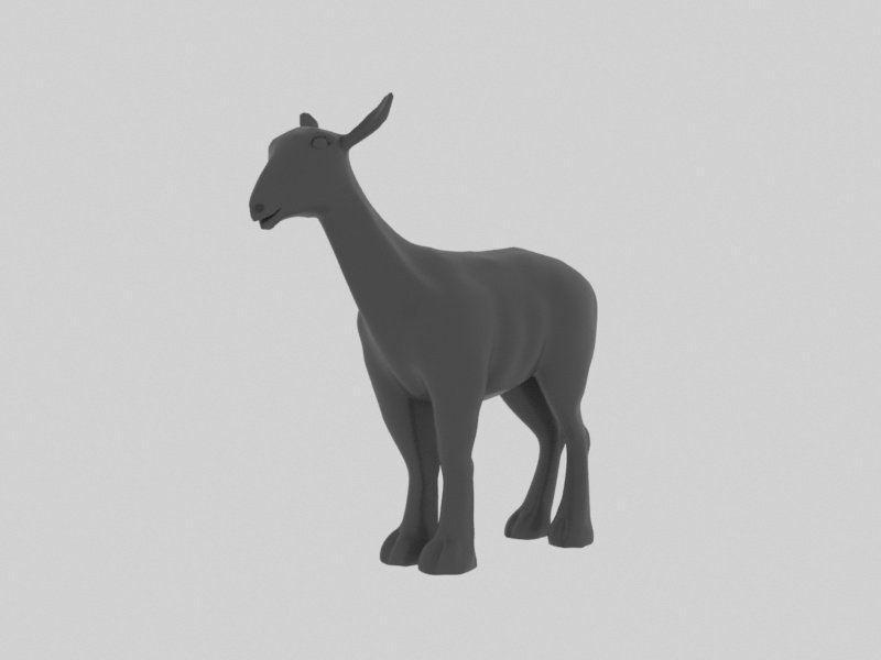 Markhor - 3D Model by elitemodelry