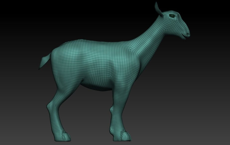 Markhor - 3D Model by elitemodelry