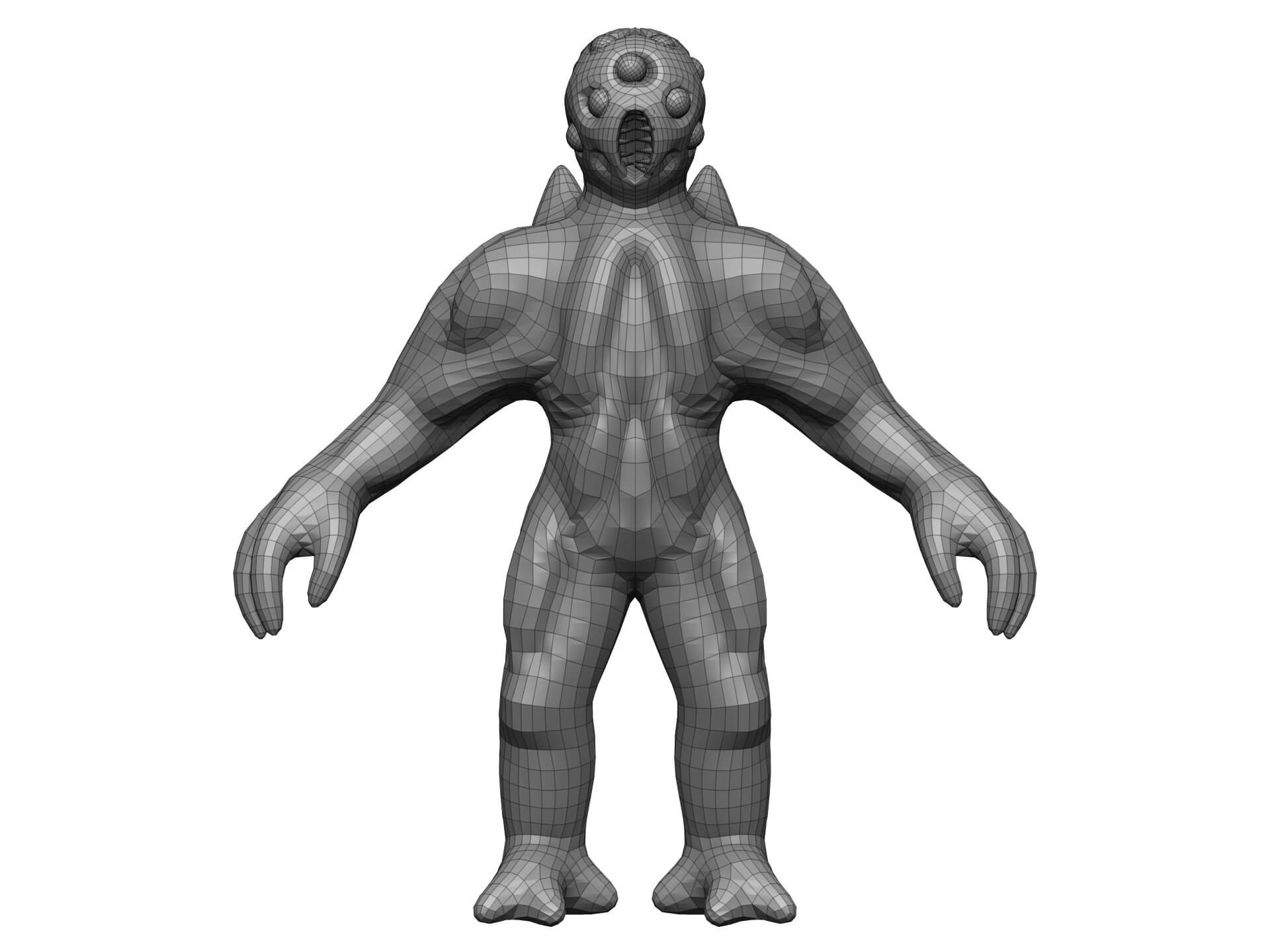 Monster - 3D Model by elitemodelry