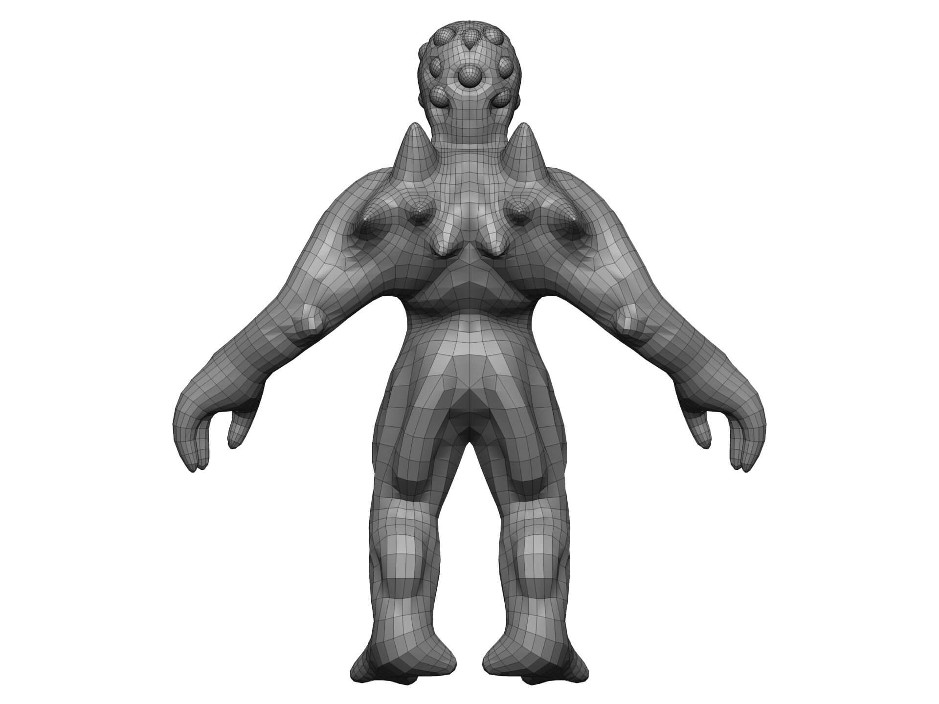 Monster - 3D Model by elitemodelry