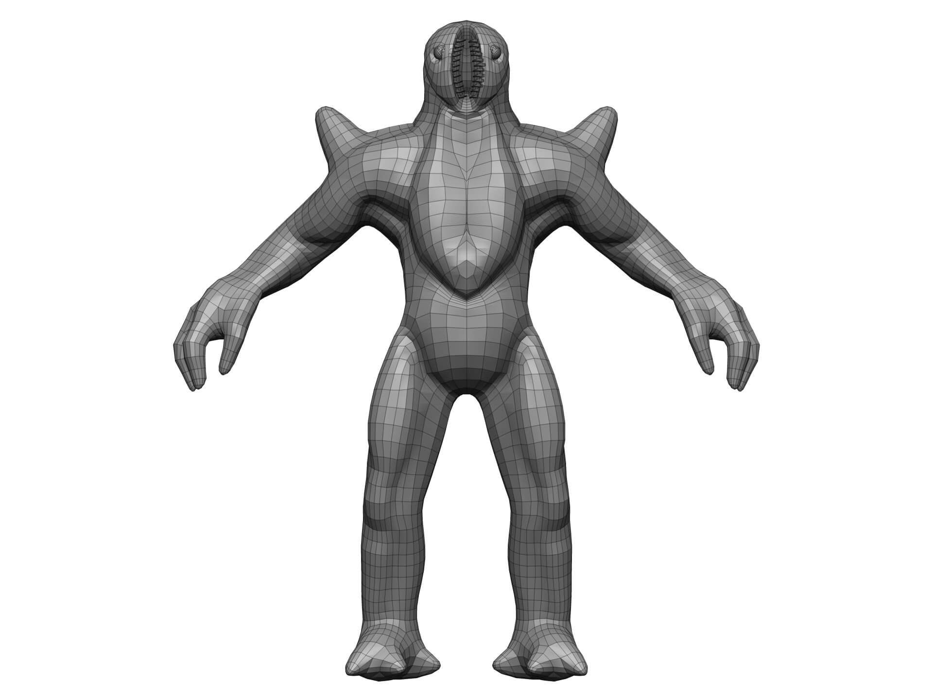 Monster - 3D Model by elitemodelry