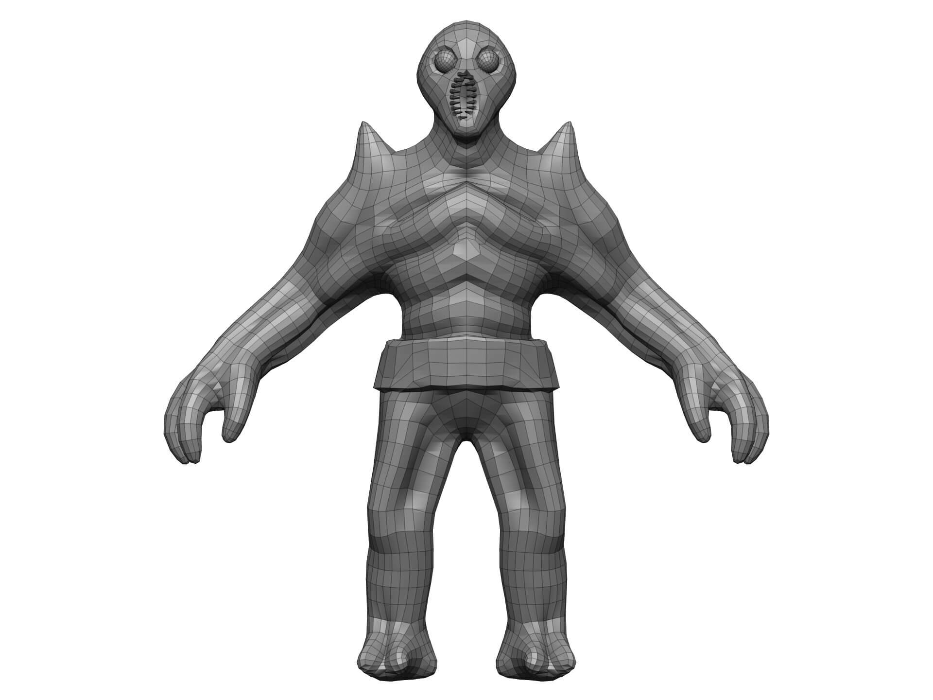 Monster - 3D Model by elitemodelry