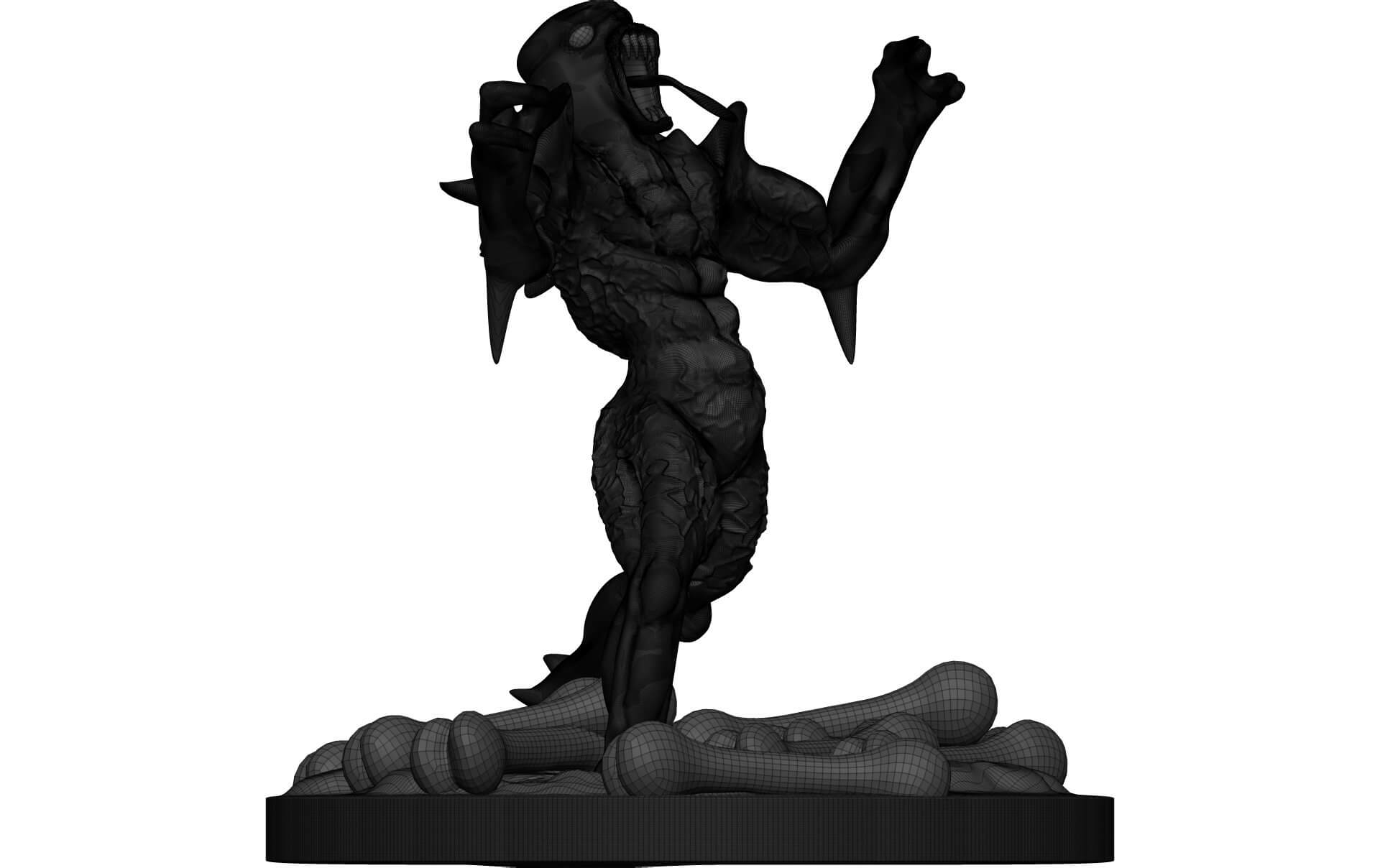 Monster - 3D Model by elitemodelry