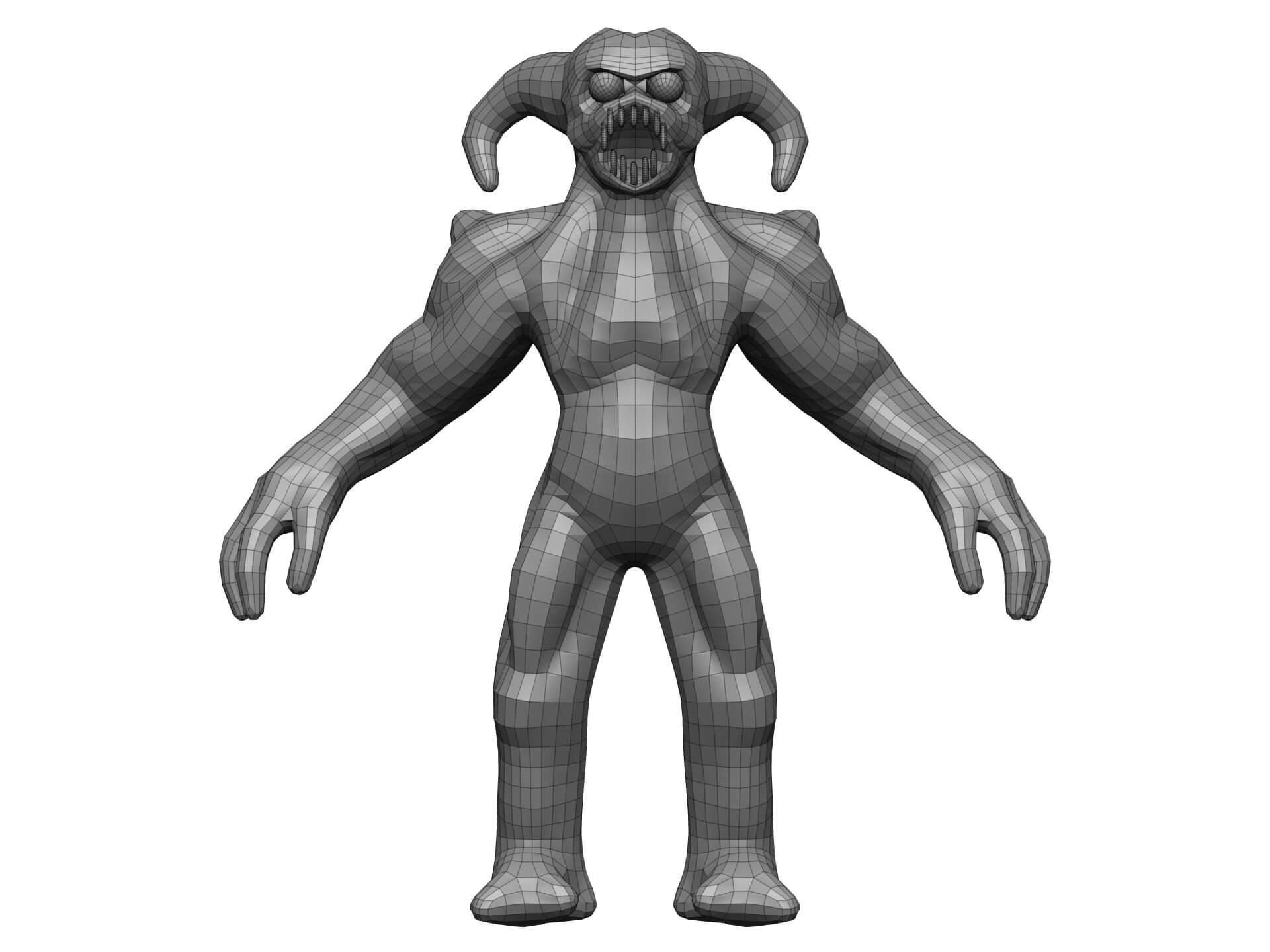 Monster - 3D Model by elitemodelry