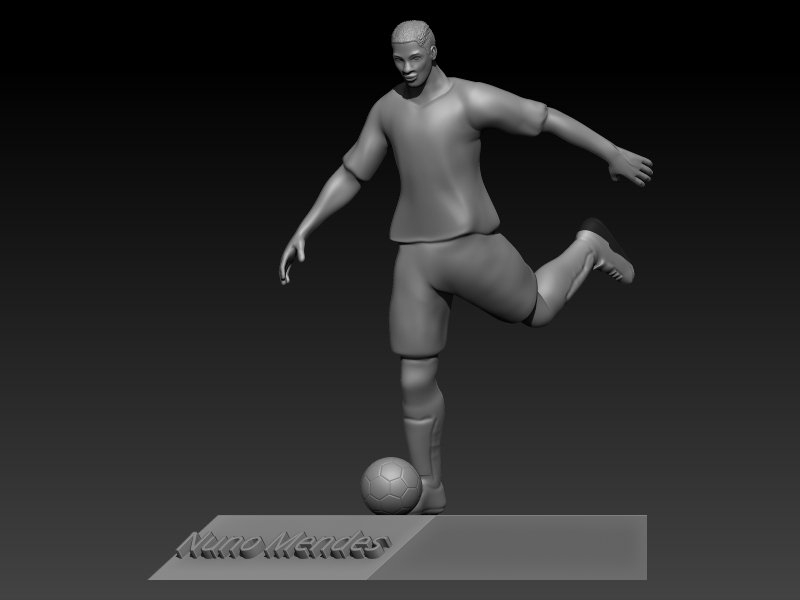 Nuno Mendes - 3D Print Model by elitemodelry